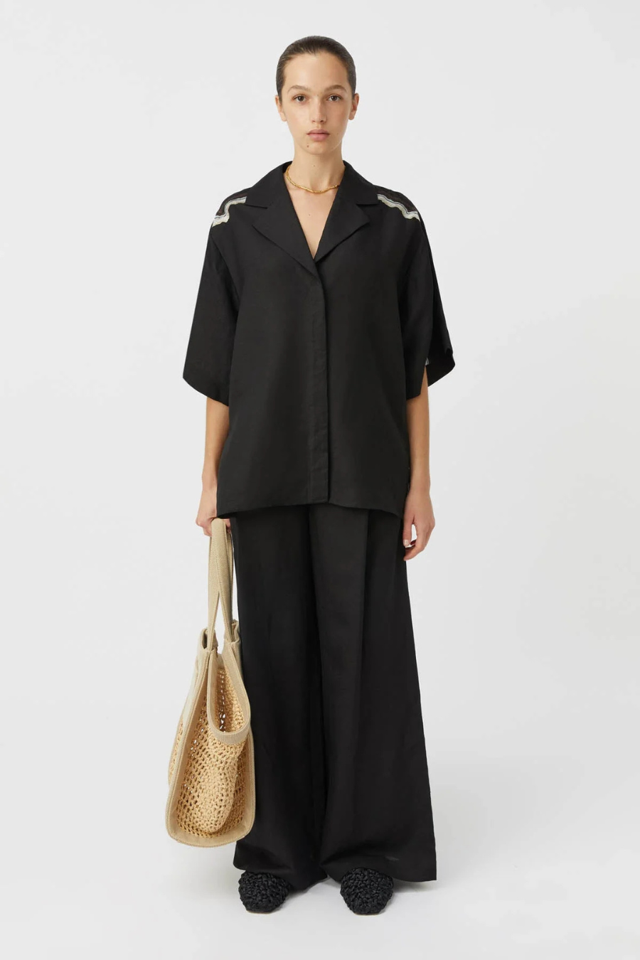 Serene Shirt Black | Camilla And Marc – Deval boutique Wanaka