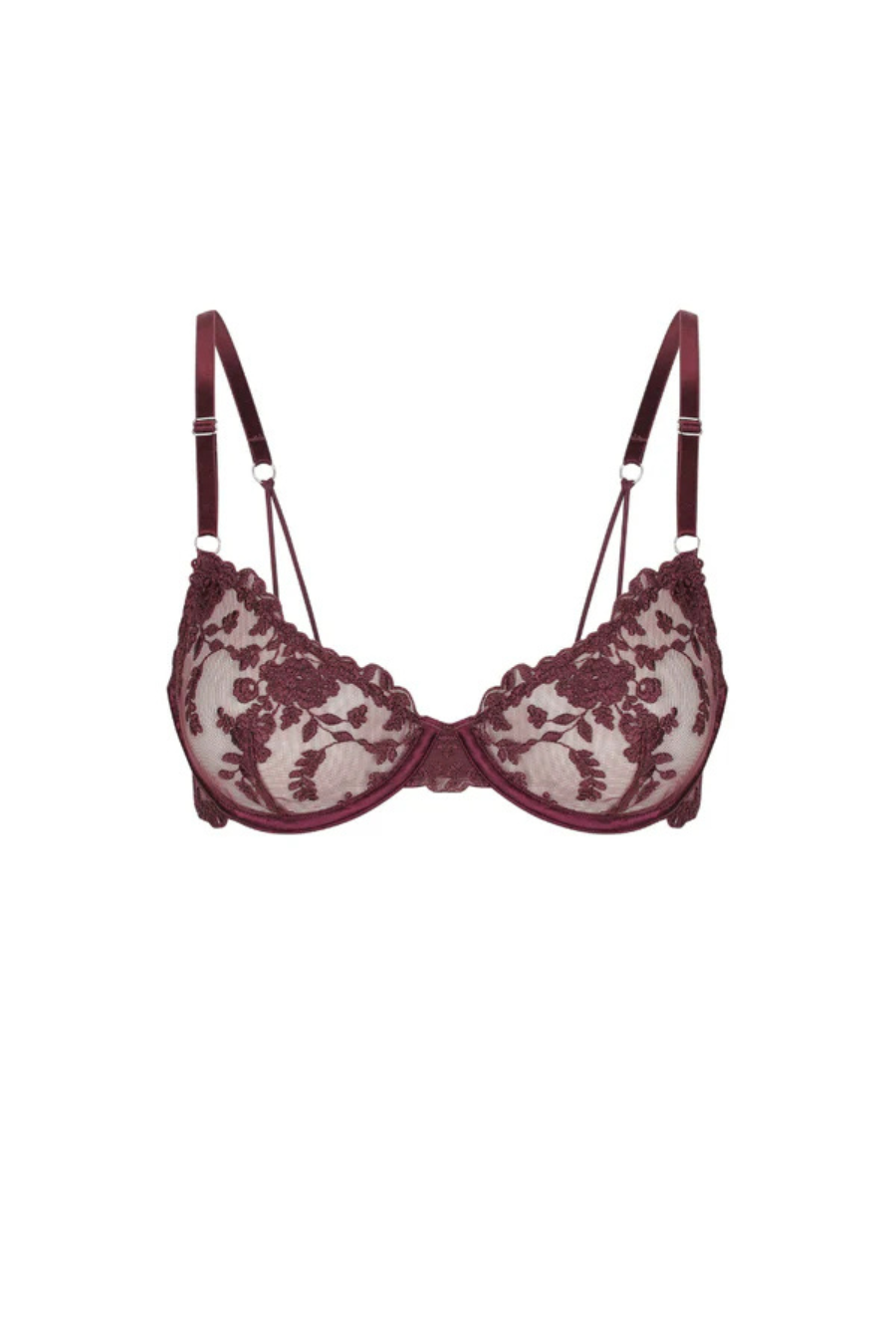 Nicolette Underwire Bra Raisin | Kat The Label – Deval boutique Wanaka