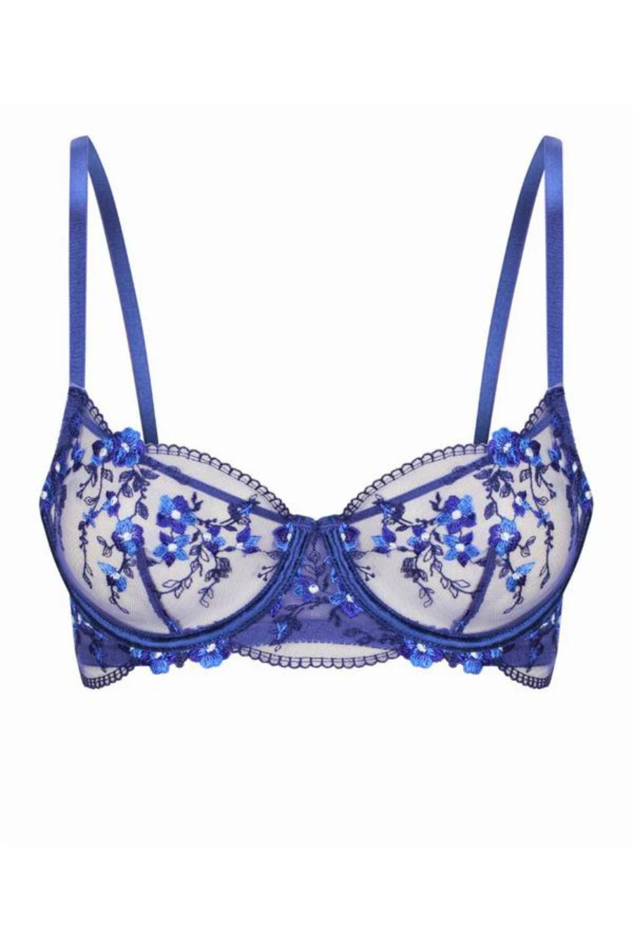 Sofia Underwire Bra Navy | Kat The Label – Deval boutique Wanaka