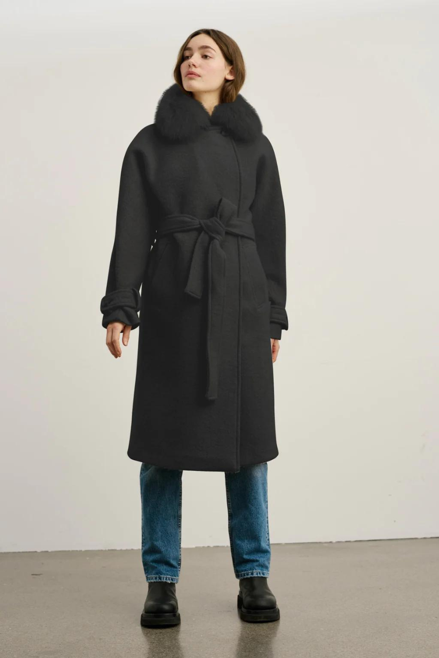 Meotine | Bella Coat Black – Deval boutique Wanaka